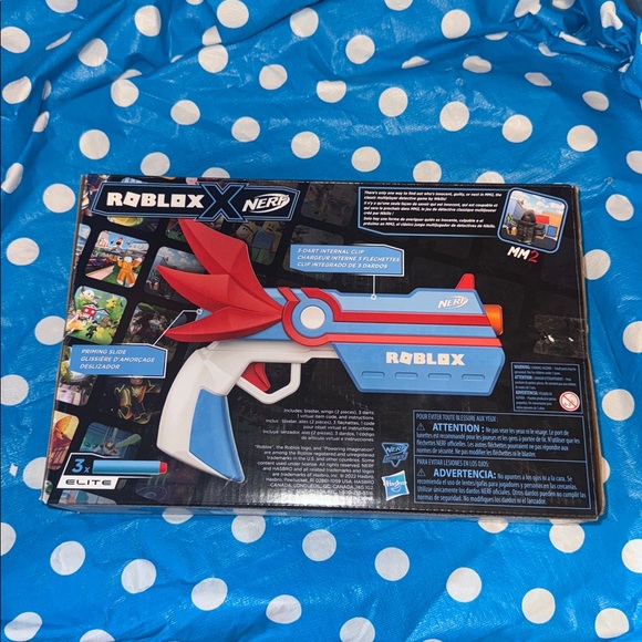 Nerf | Toys | Nerf Roblox Mm2 Dartbringer With Exclusive Virtual Item ...